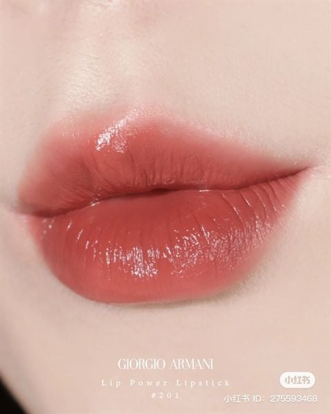 Fullbox - Son Giorgio Armani Lip Power Longwear Vivid Color Màu 201 ...