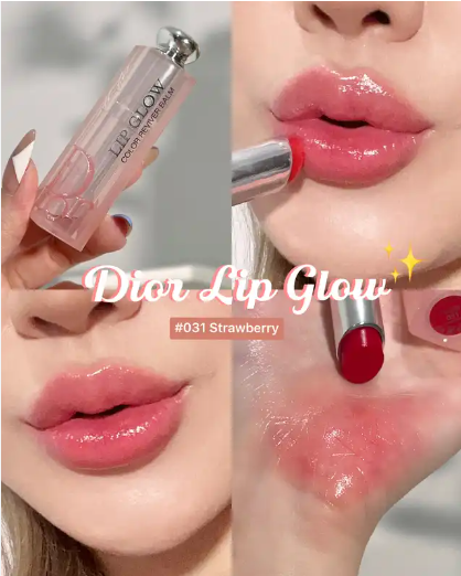 Fullbox - Son Dưỡng Dior Addict Lip Glow 031 – Mỹ Phẩm Socutelipstick / Tiệm Socute