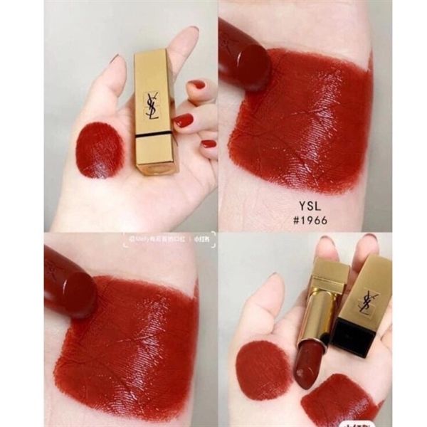 Son YSL Rouge Pur Couture 1966 Rouge Libre Màu Đỏ Gạch Fullsize Fullbo ...