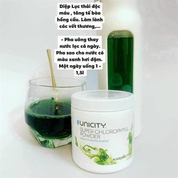 BỘT DIỆP LỤC UNICITY SUPER CHLOROPHYLL POWDER 92G – Mỹ Phẩm ...