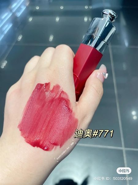 Son Dior Addict Lip Tint Màu 771 Natural Berry Unbox - Đỏ berry - Cọ T ...