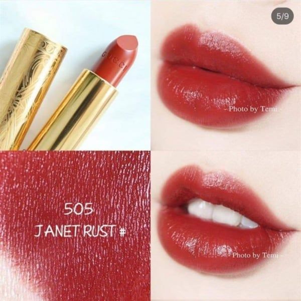 Son Gucci 505 Janet Rust – Mỹ Phẩm Socutelipstick / Tiệm Socute
