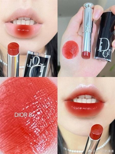 Son Dior Addict Fullbox - Dior 8 - Đỏ gạch – Mỹ Phẩm Socutelipstick ...
