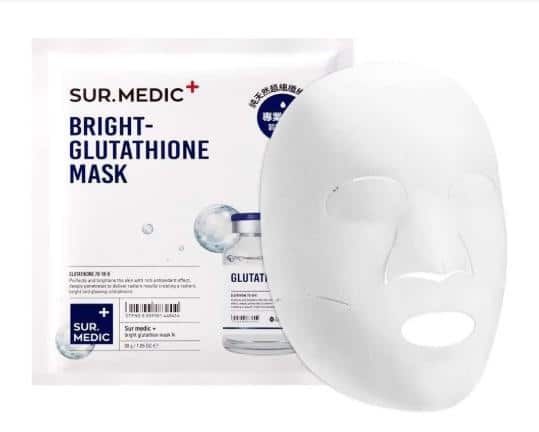 Mặt nạ Sur.Medic Bright Glutathione Mask – Mỹ Phẩm Socutelipstick ...