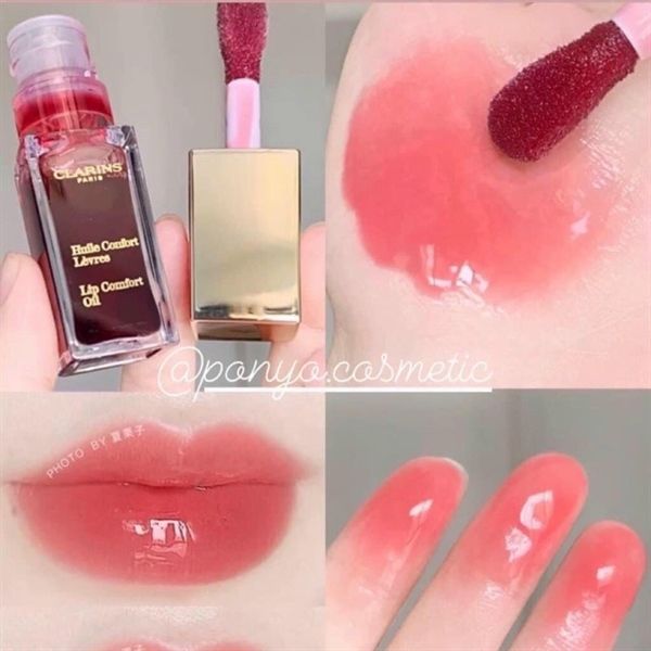 Son Dưỡng Clarins Lip Oil Màu 03 – Mỹ Phẩm Socutelipstick / Tiệm Socute