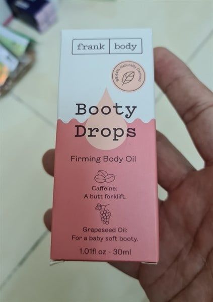 Tinh dầu dưỡng mông Frank Body Booty Drops (30ml) – Mỹ Phẩm ...