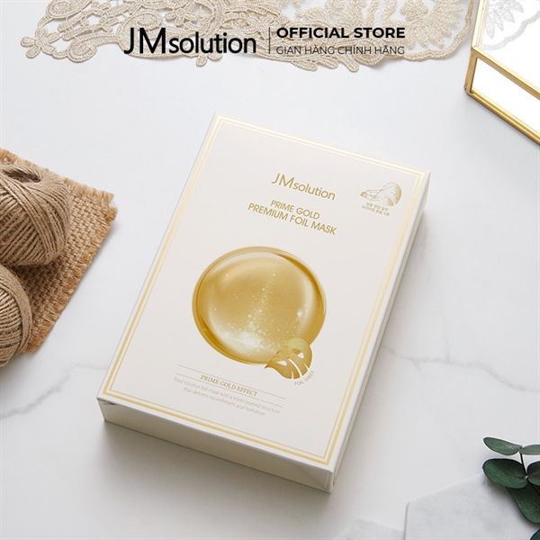 Mặt Nạ Săn Chắc Da JMsolution Prime Gold Premium Foil 30ml – Mỹ Phẩm Socutelipstick / Tiệm Socute