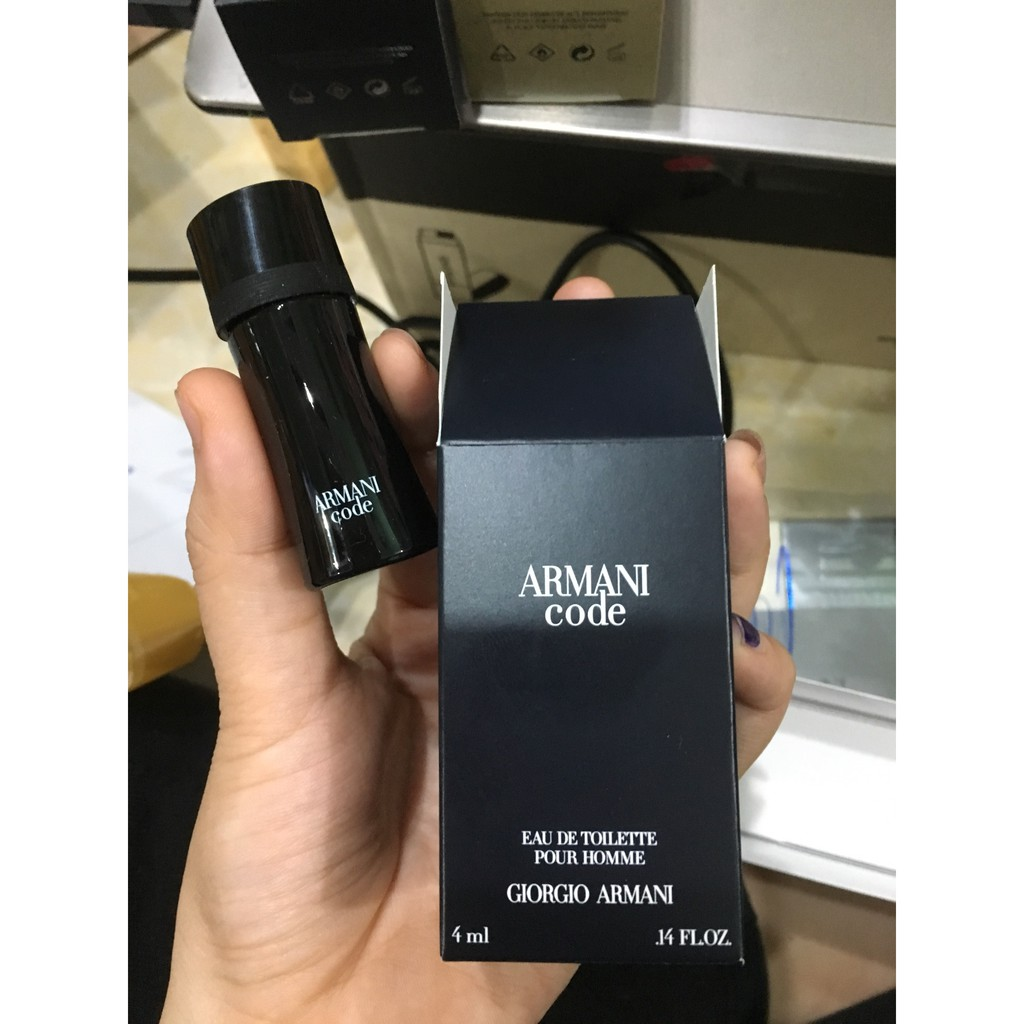 Nước Hoa Giorgio Armani Code EDT Pour Homme Mini 4ml – Mỹ Phẩm ...