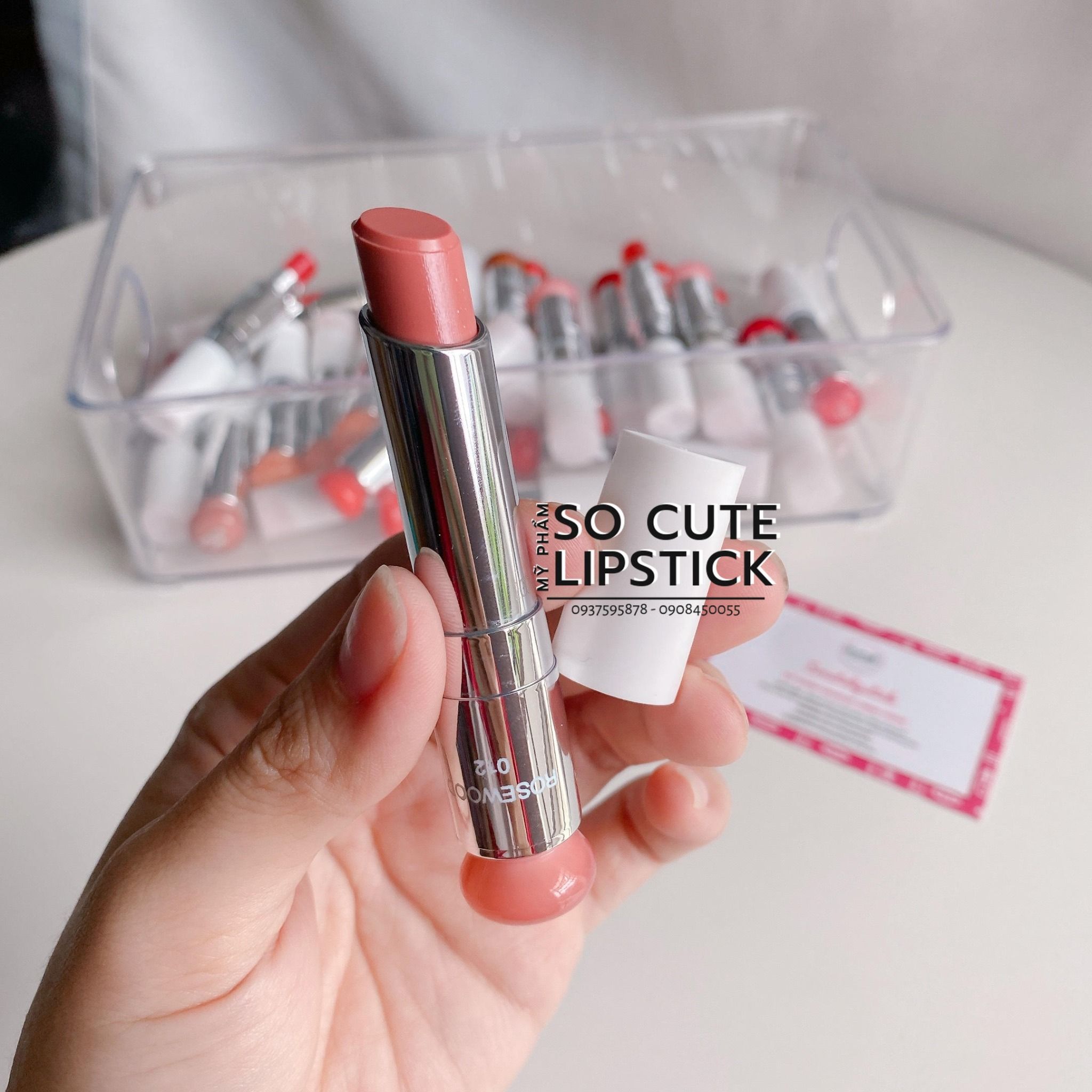 Son Dưỡng Dior Addict Lip Glow 012 TESTER – Mỹ Phẩm Socutelipstick ...