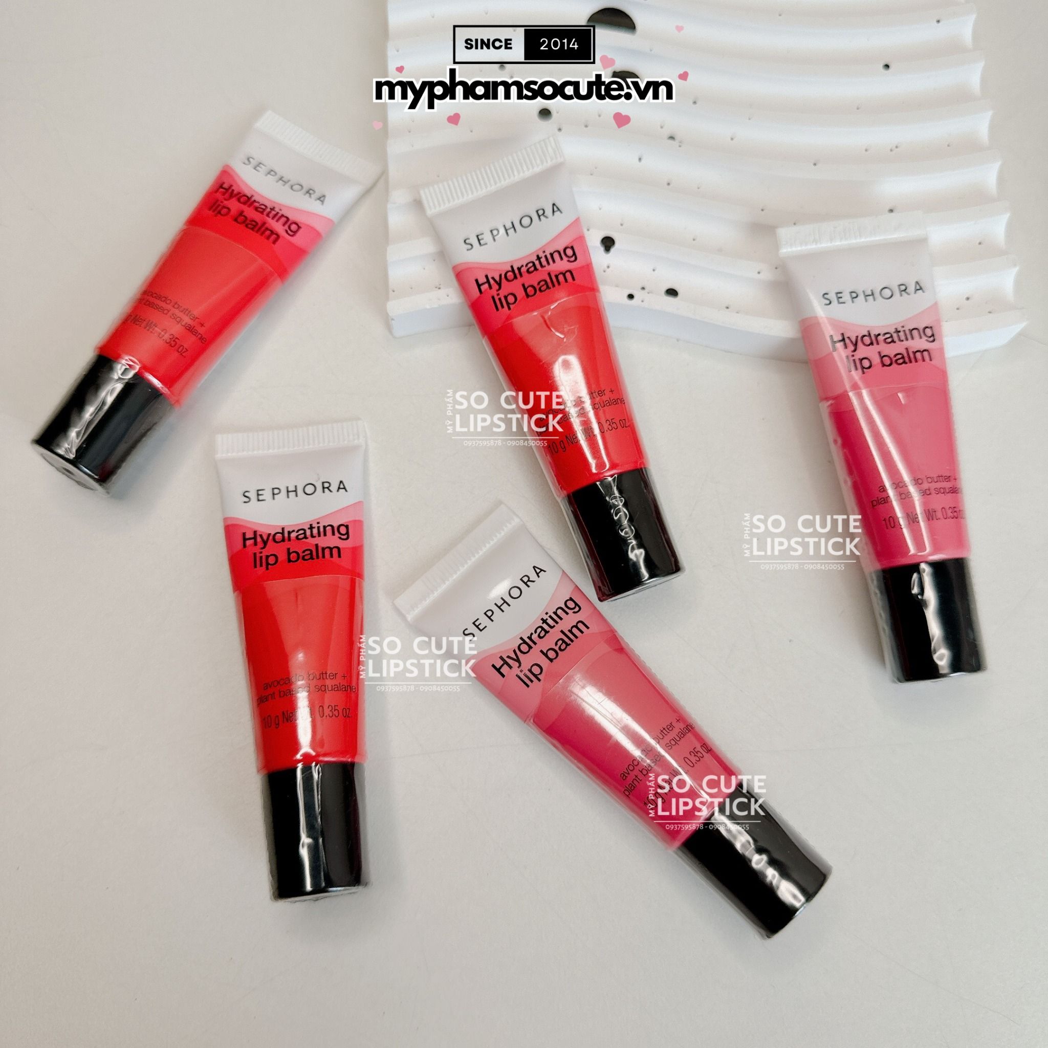 Son Dưỡng Sephora Hydrating Lip Balm 3 Cherry 10G – Mỹ Phẩm Socute.vn