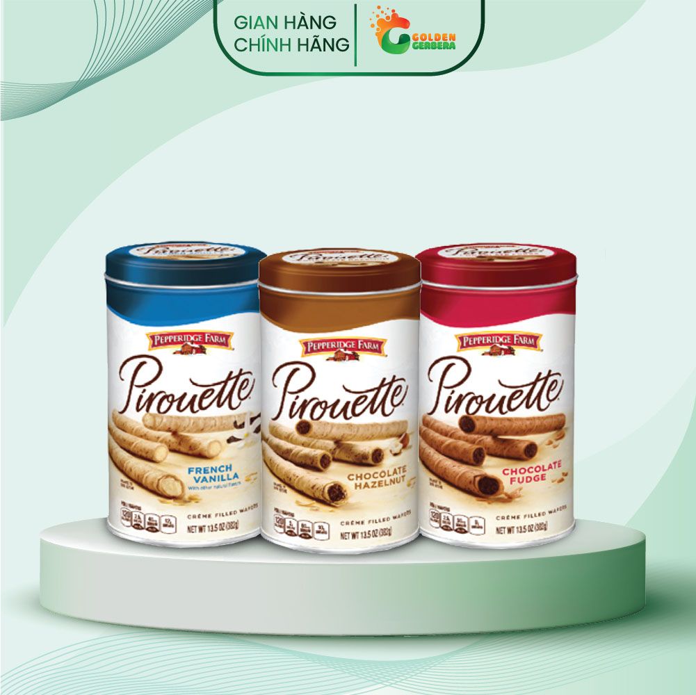 Bánh Quế Pirouette Pepperidge Farm 382g (Nhiều Vị) – US.MART