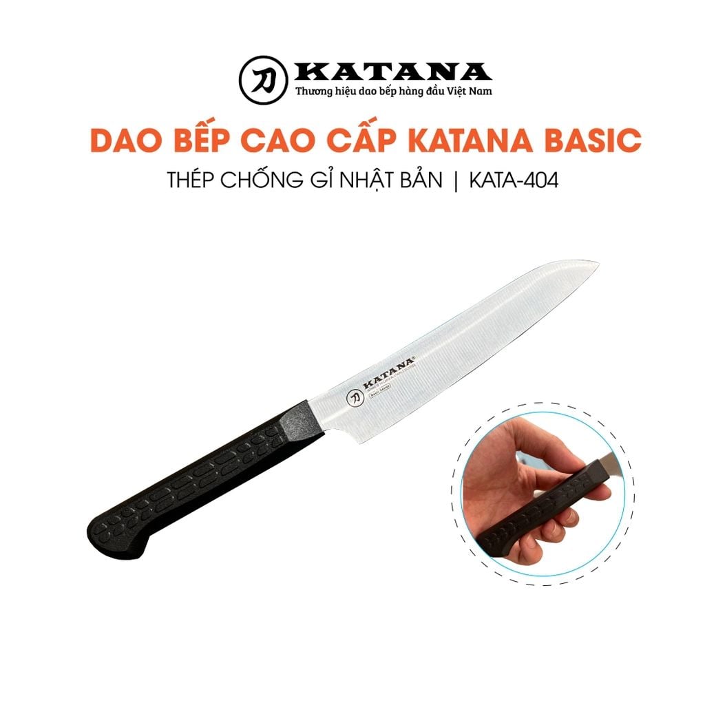 Dao bếp cao cấp KATANA Basic Petty - Dao gọt hoa quả KATA404 (120mm) – SDHome - Gia Dụng Nhập Khẩu