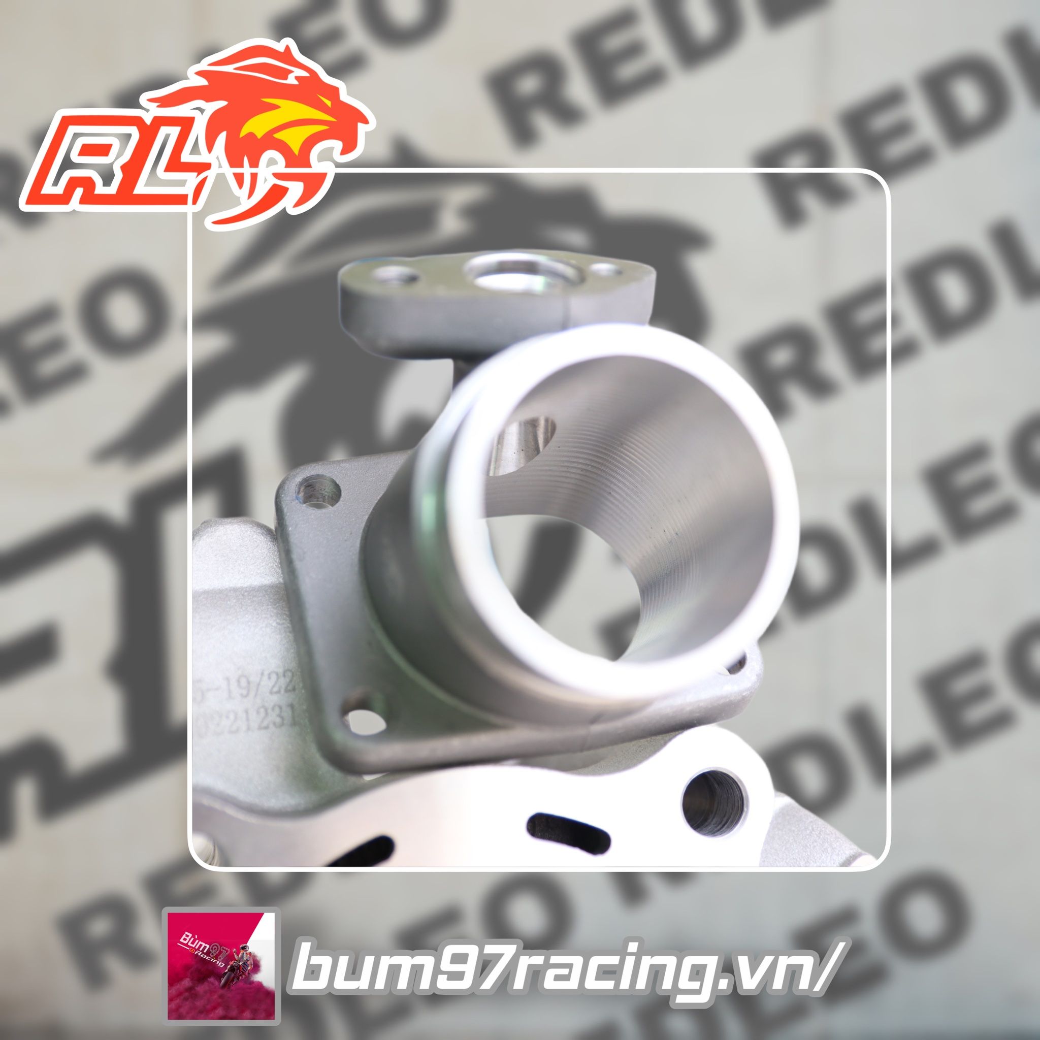 Đầu REDLEO v2 Pro CNC Porting Head + Rocker ARM 19/22 – Bùm 97 Racing ...