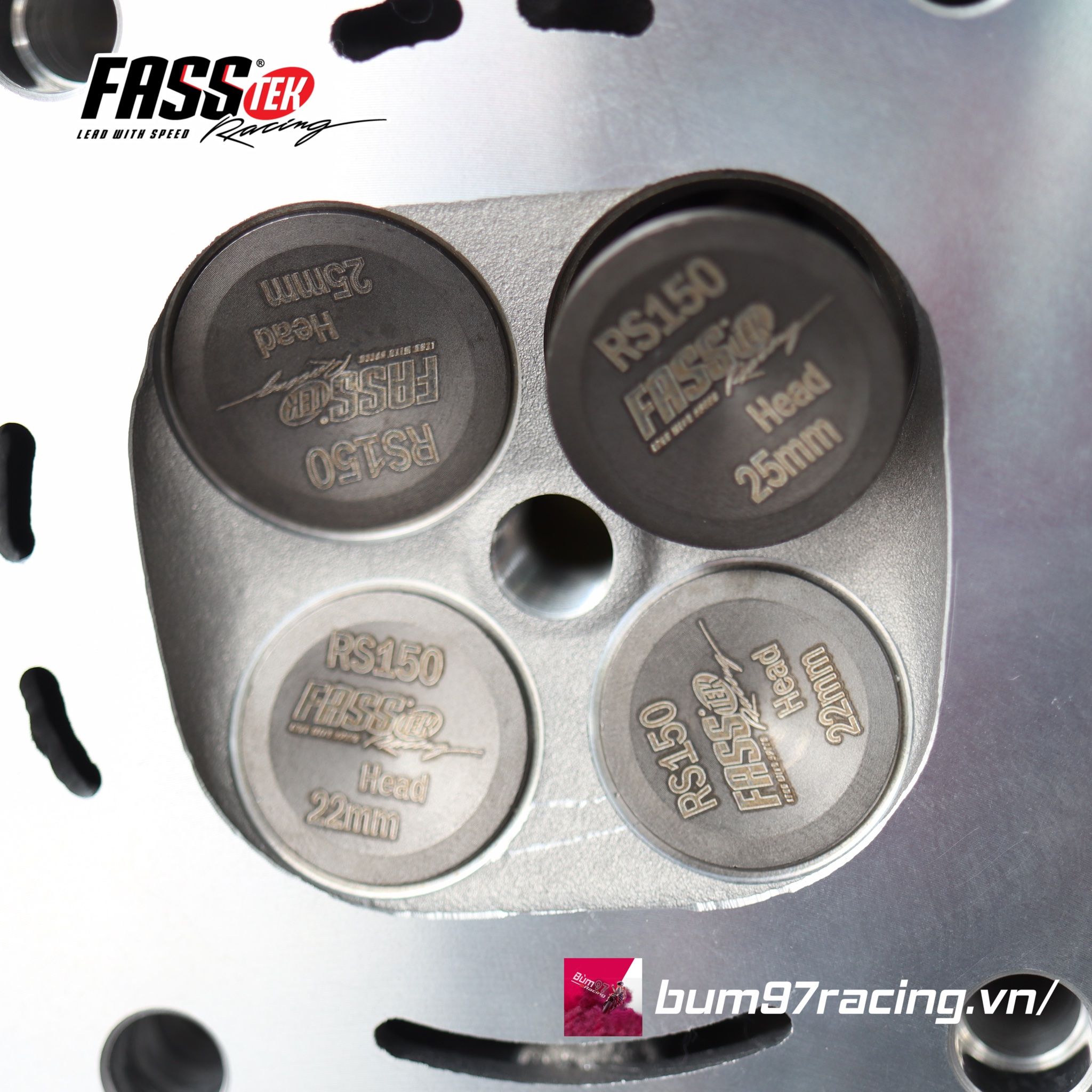 ĐẦU FASSTEK RACING CNC PORTING CHO WINNER / SONIC 150 – Bùm 97 Racing ...
