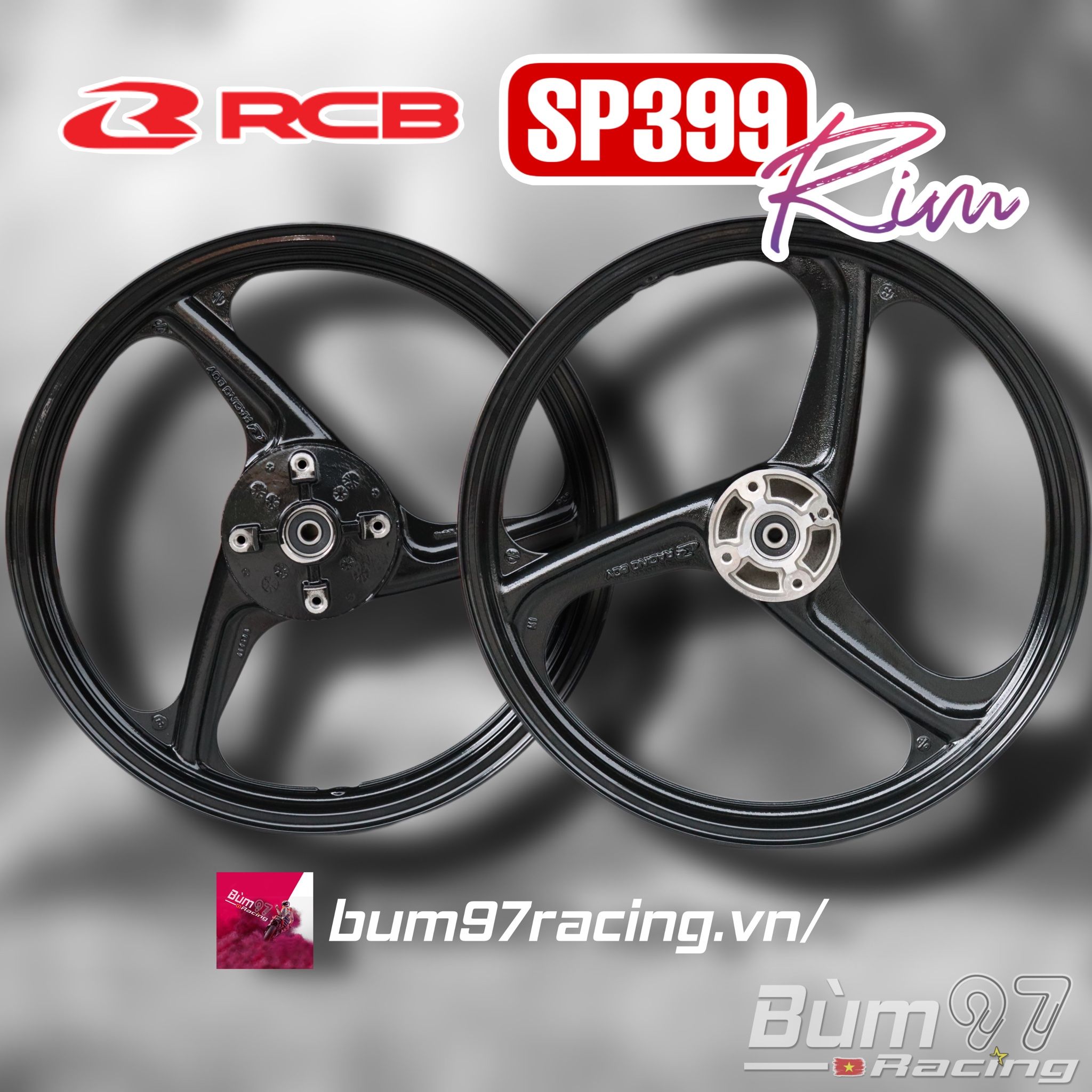 Mâm RCB SP399 1.6-1.85 Cho Exciter 135 5S – Bùm 97 Racing | Bùm TV