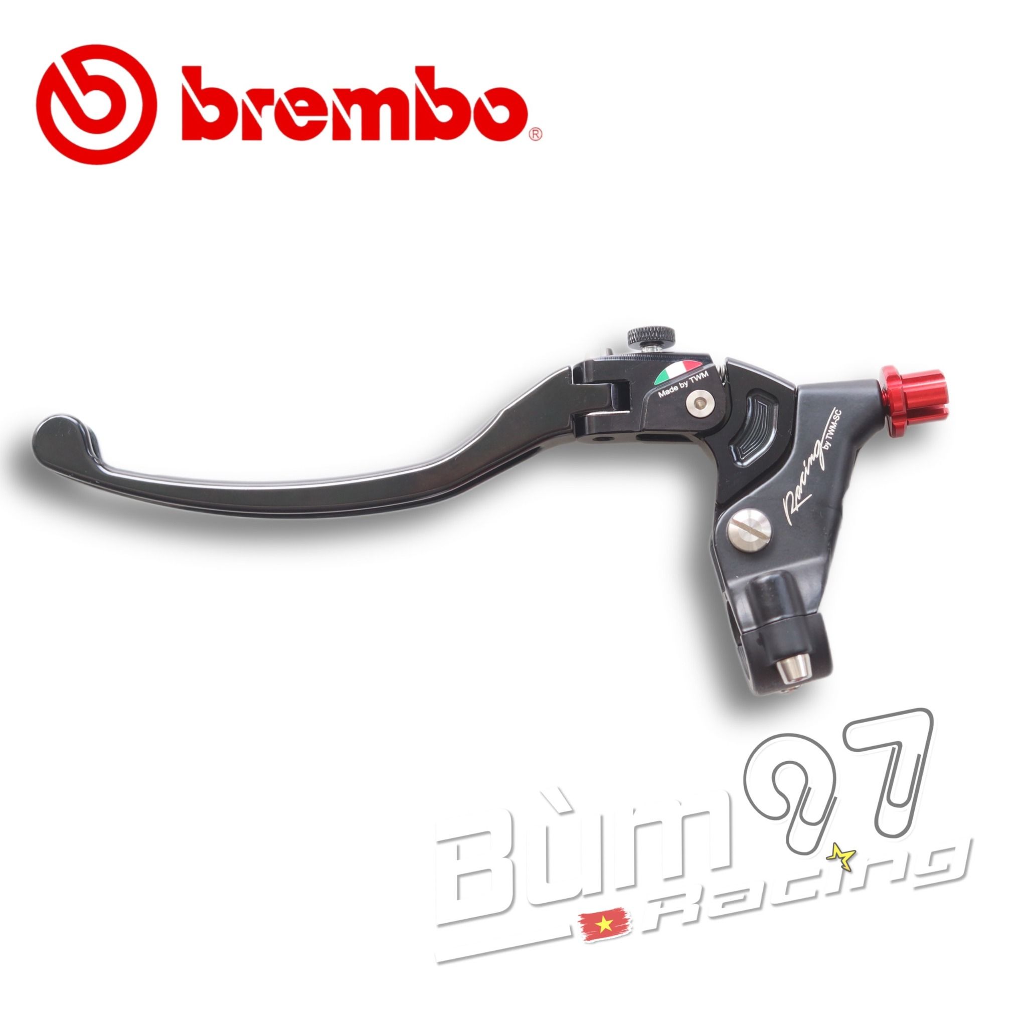 Cùm Thắng Brembo RCS 14 + Tay Côn TWM – Bùm 97 Racing | Bùm TV