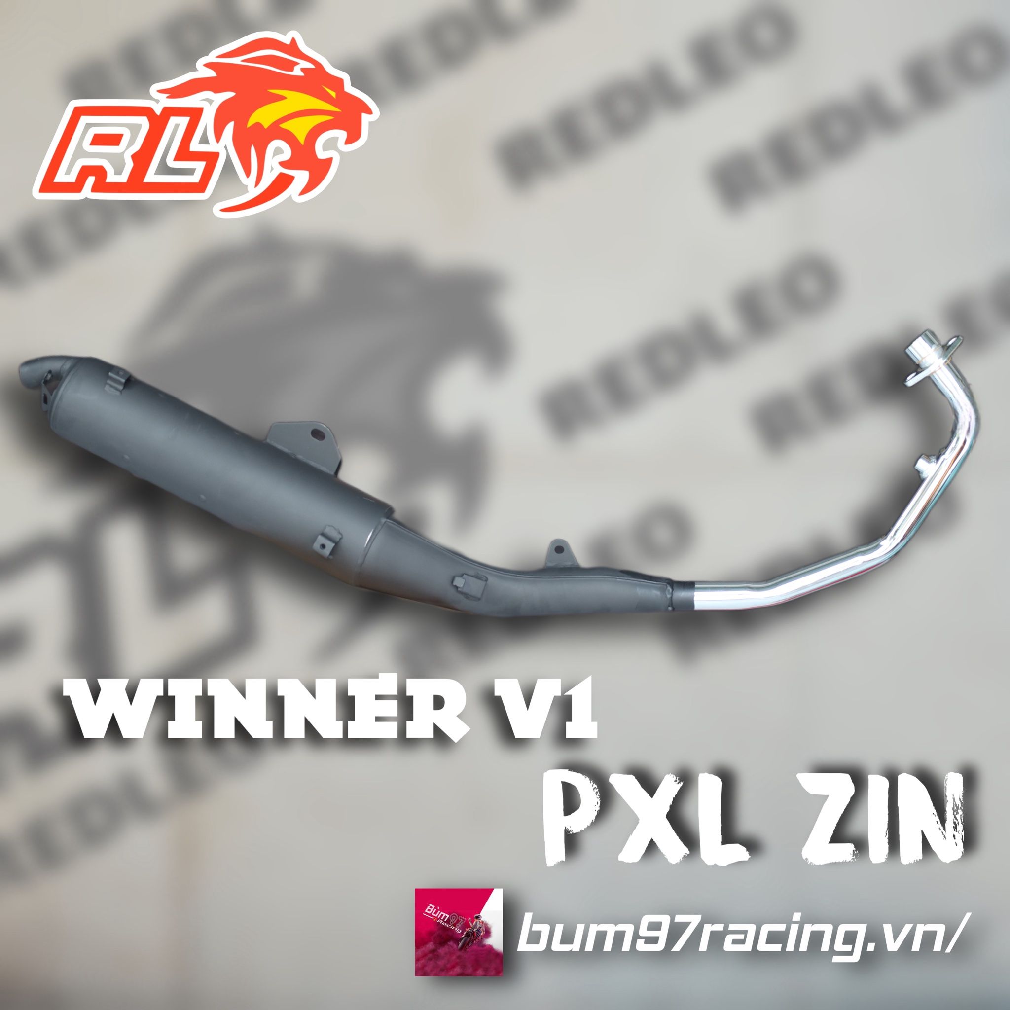 Pô REDLEO WINNER PXL – Bùm 97 Racing | Bùm TV
