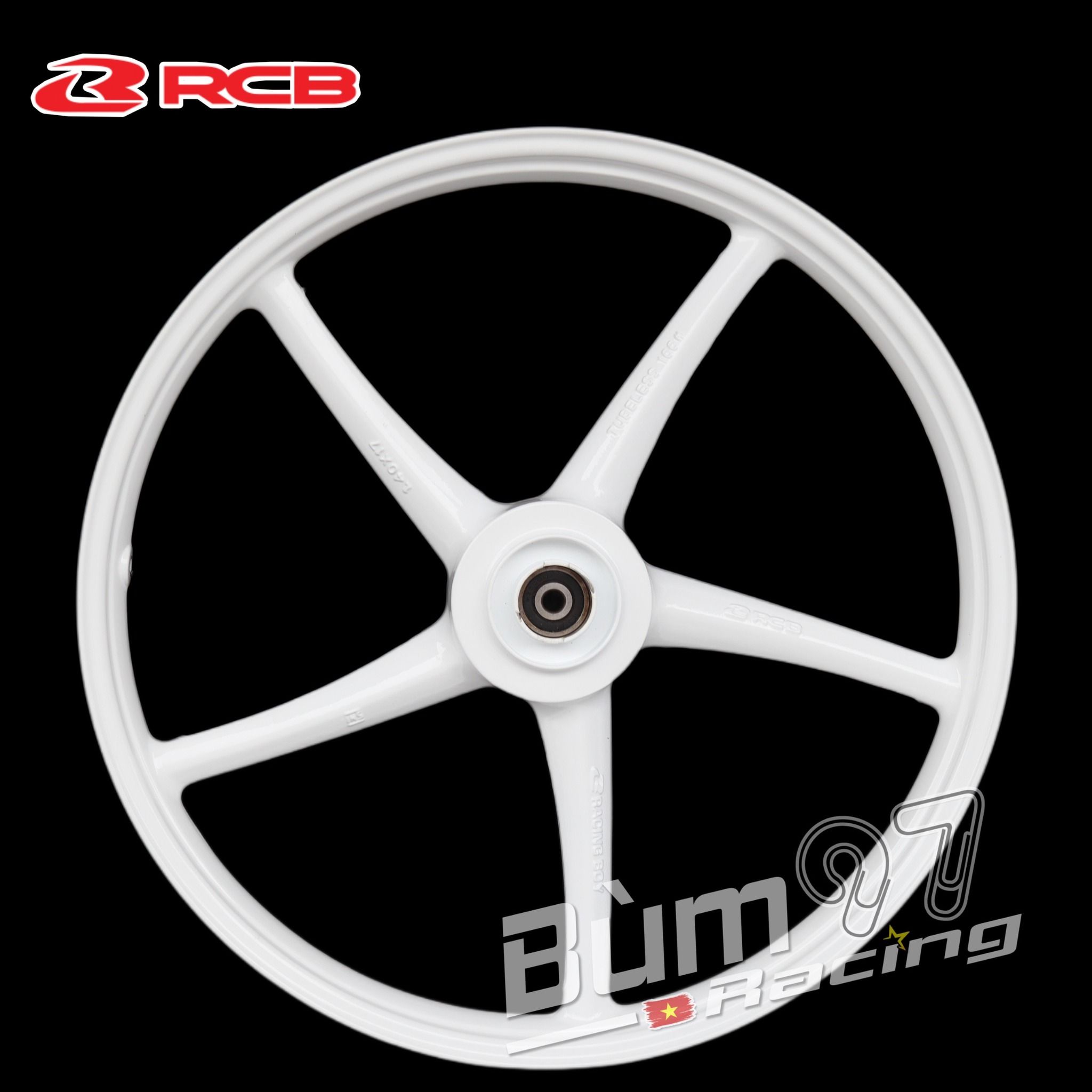Mâm RCB 5 Cây SP522 1.4-1.6 cho Sirius EX10 - Sơn Tĩnh Điện Màu Trắng ...