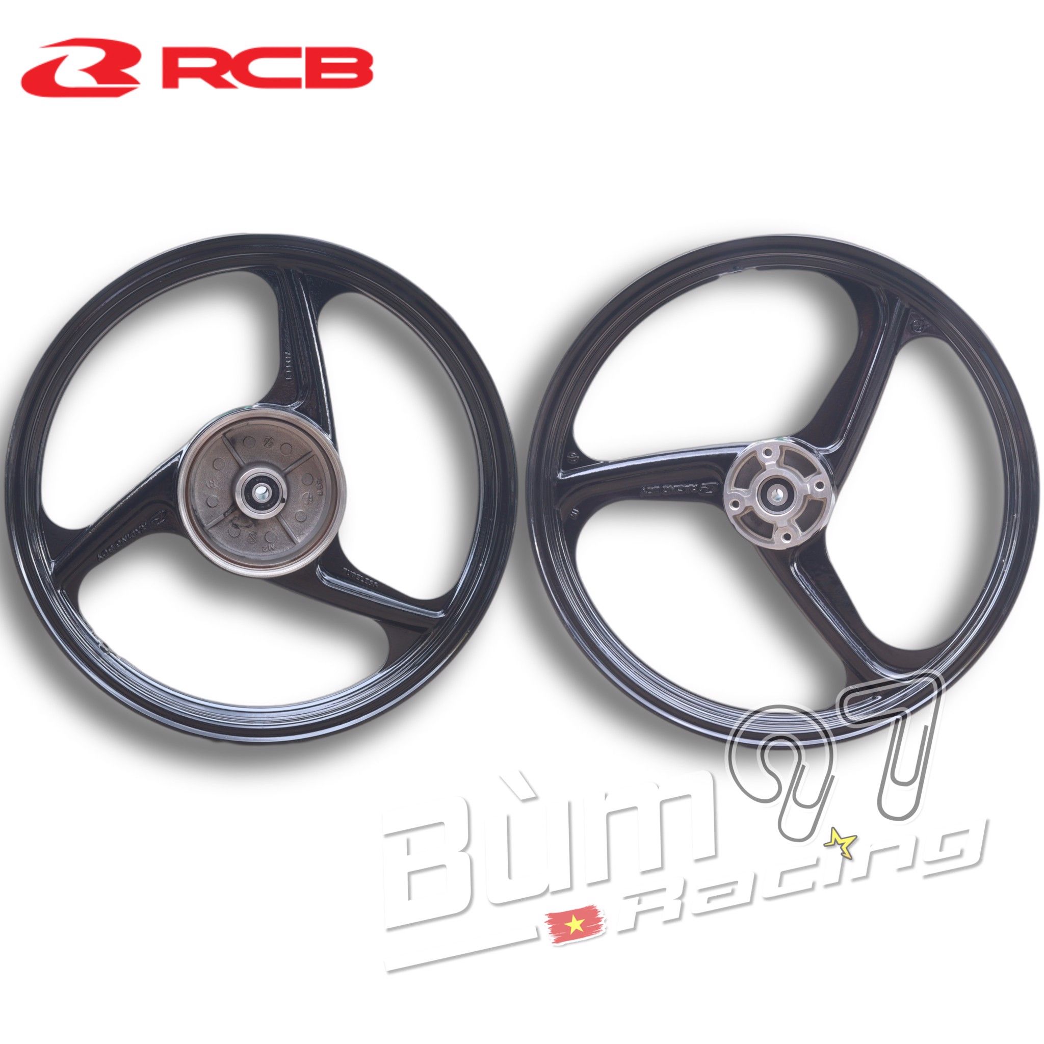 Mâm RCB 3 Đao SP399 Cho Sirius 1.6-1.85 – Bùm 97 Racing | Bùm TV