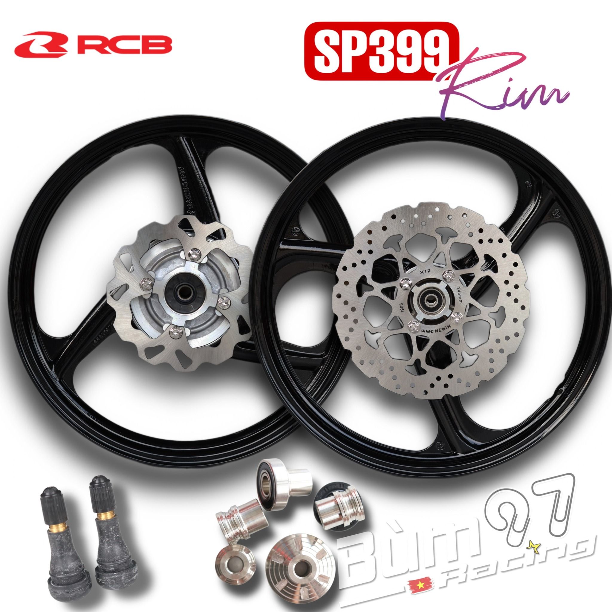 Set Mâm RCB SP399 1.6-1.85 [ Đóng Cùi ] Cho EX150-155VVA – Bùm 97 ...