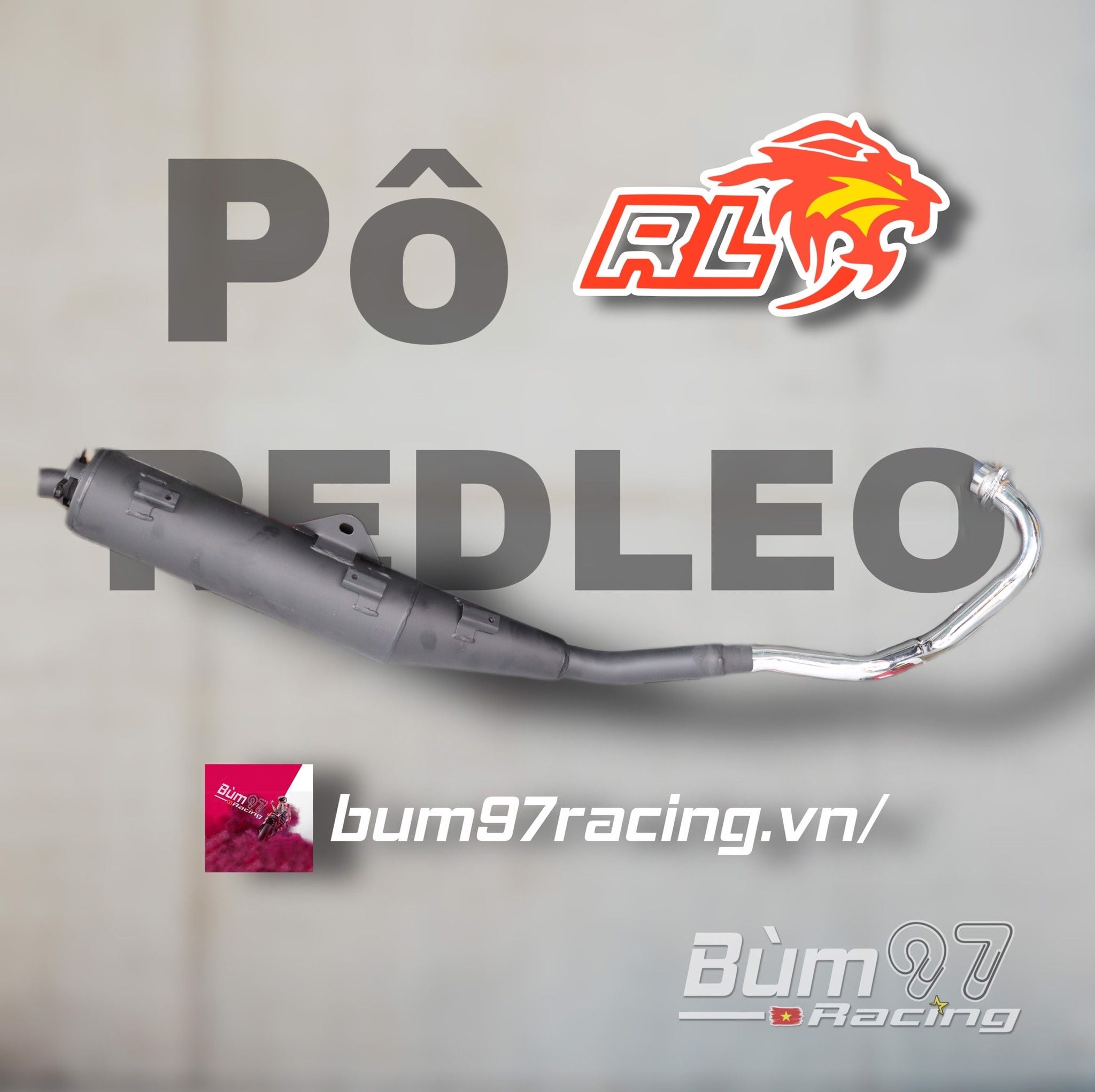 Pô Redleo Exciter 150/155 PXL – Bùm 97 Racing | Bùm TV