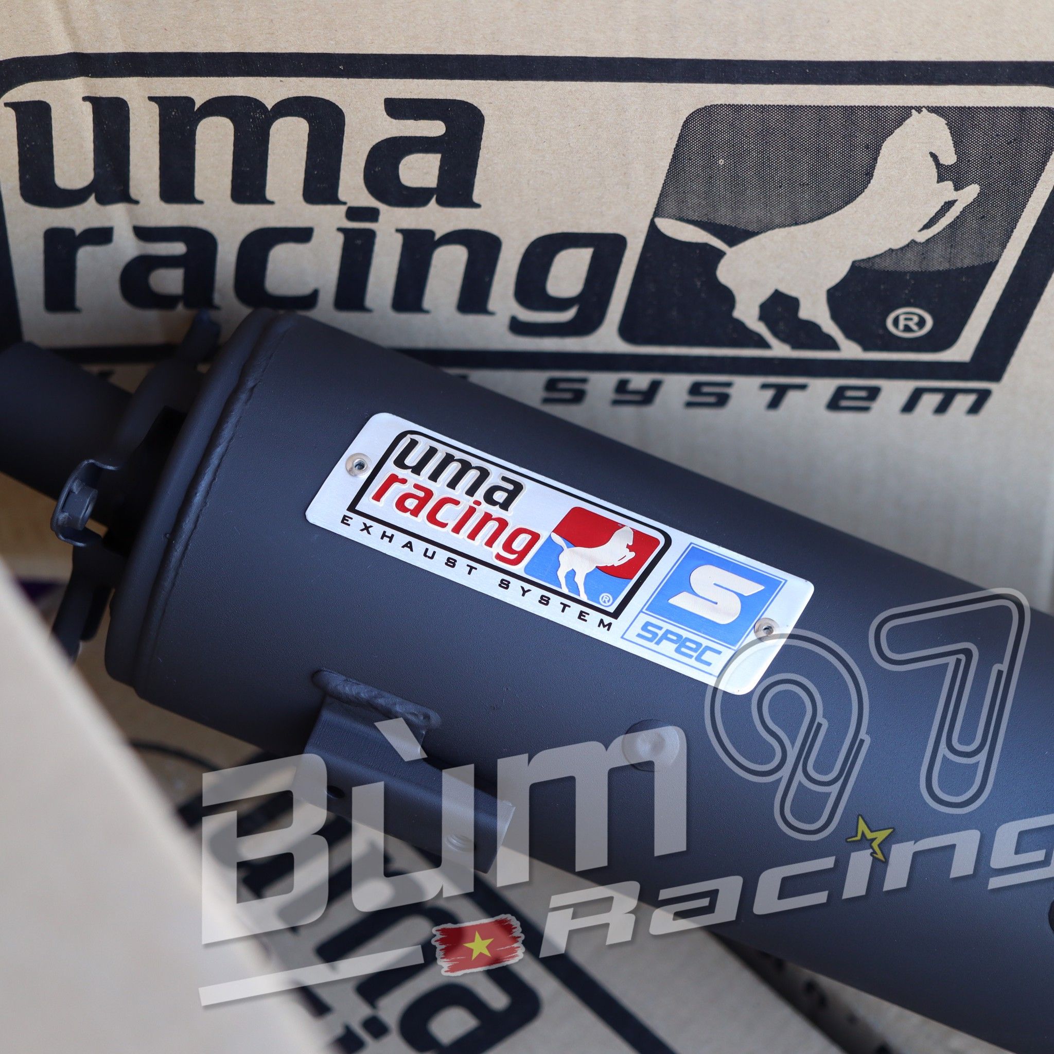 Bô UMA RACING V3 Cho Exciter150 / Y15ZR / EX 135 5s / EX 135 4s – Bùm ...