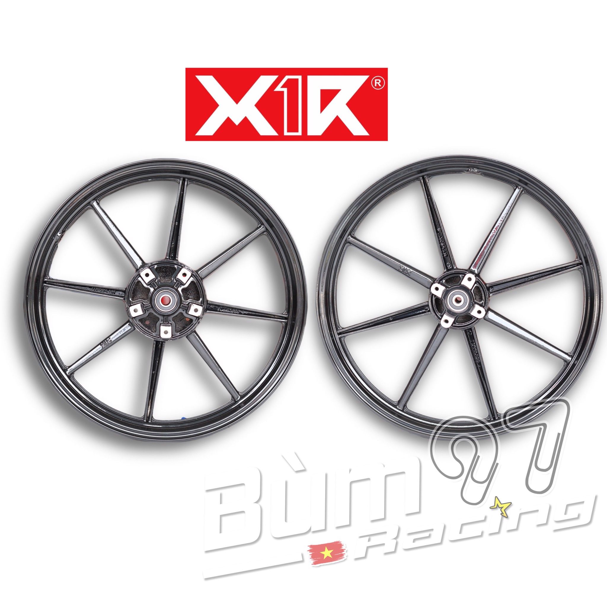 Mâm X1R cho Exciter 150 Size 1.6-1.85 – Bùm 97 Racing | Bùm TV