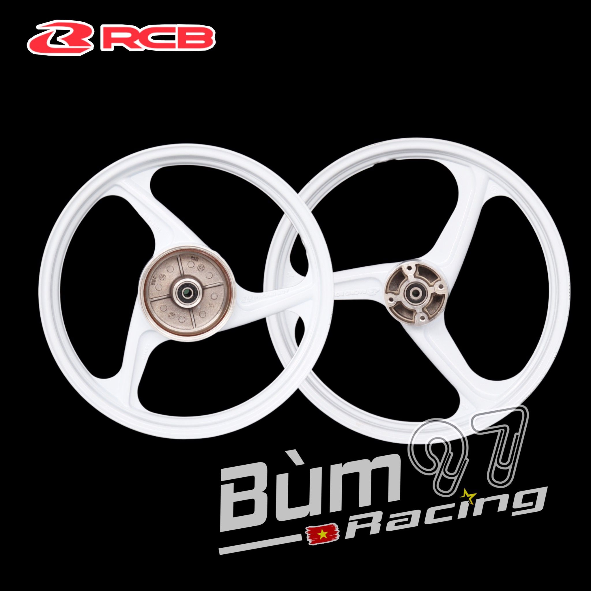 Mâm RCB 3 Đao SP399 Cho Sirius 1.6-1.85 – Bùm 97 Racing | Bùm TV