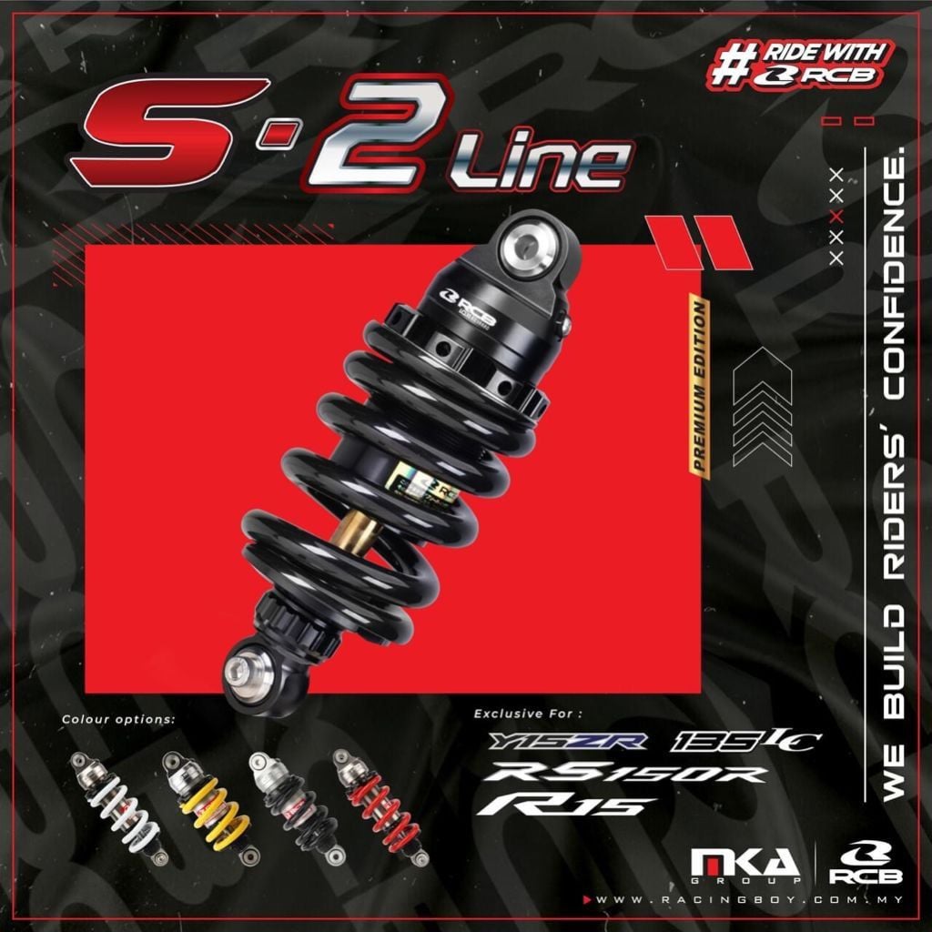 Phuộc RCB S- 2 Line Không Bình Dầu – Bùm 97 Racing | Bùm TV