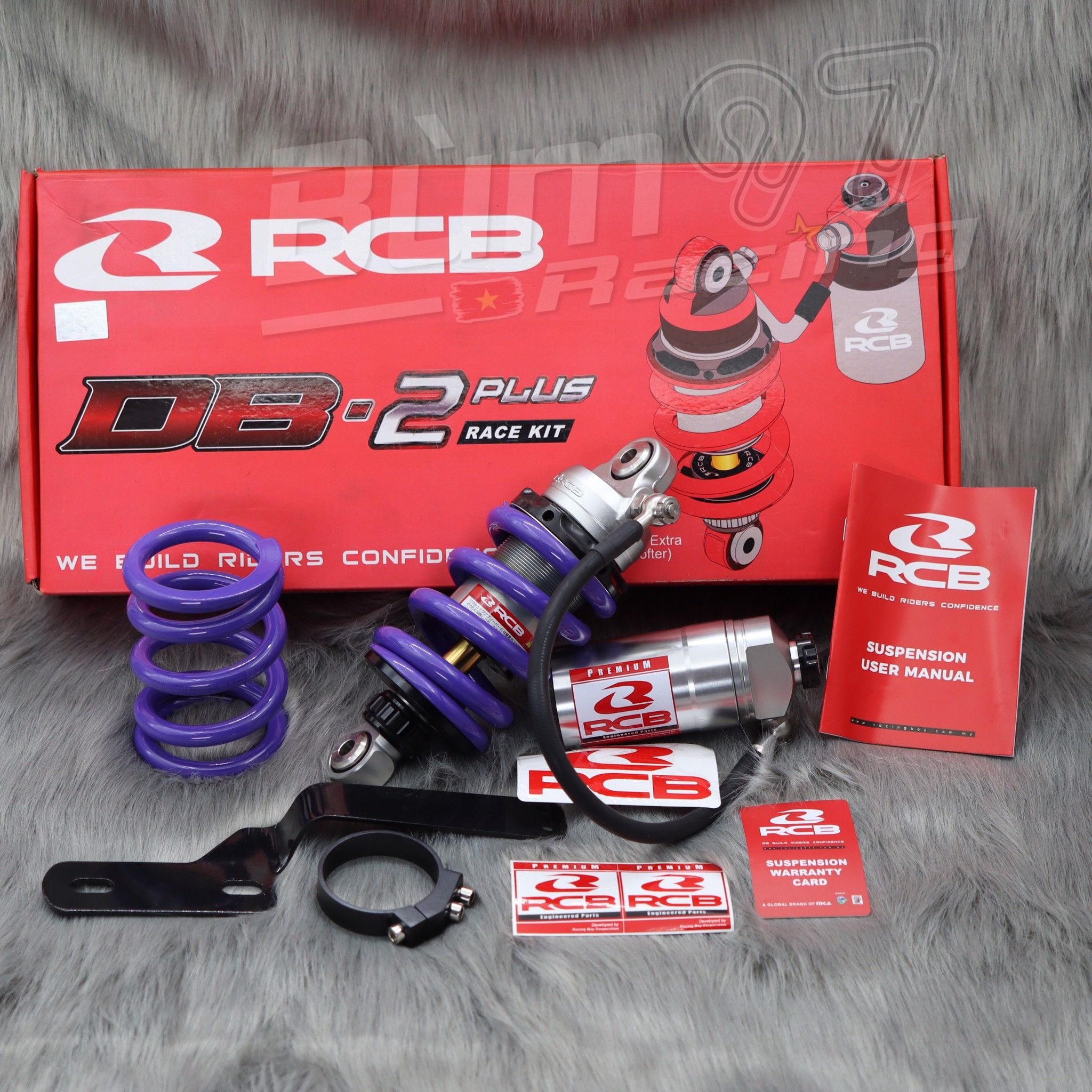 Phuộc RCB RACE KIT DB 2-Plus – Bùm 97 Racing | Bùm TV