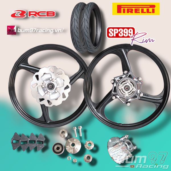 Set Mâm RCB SP399 1.6-1.85 Cho WINNER ( ABS ) [Bản Đóng Cùi] | Vỏ Pire