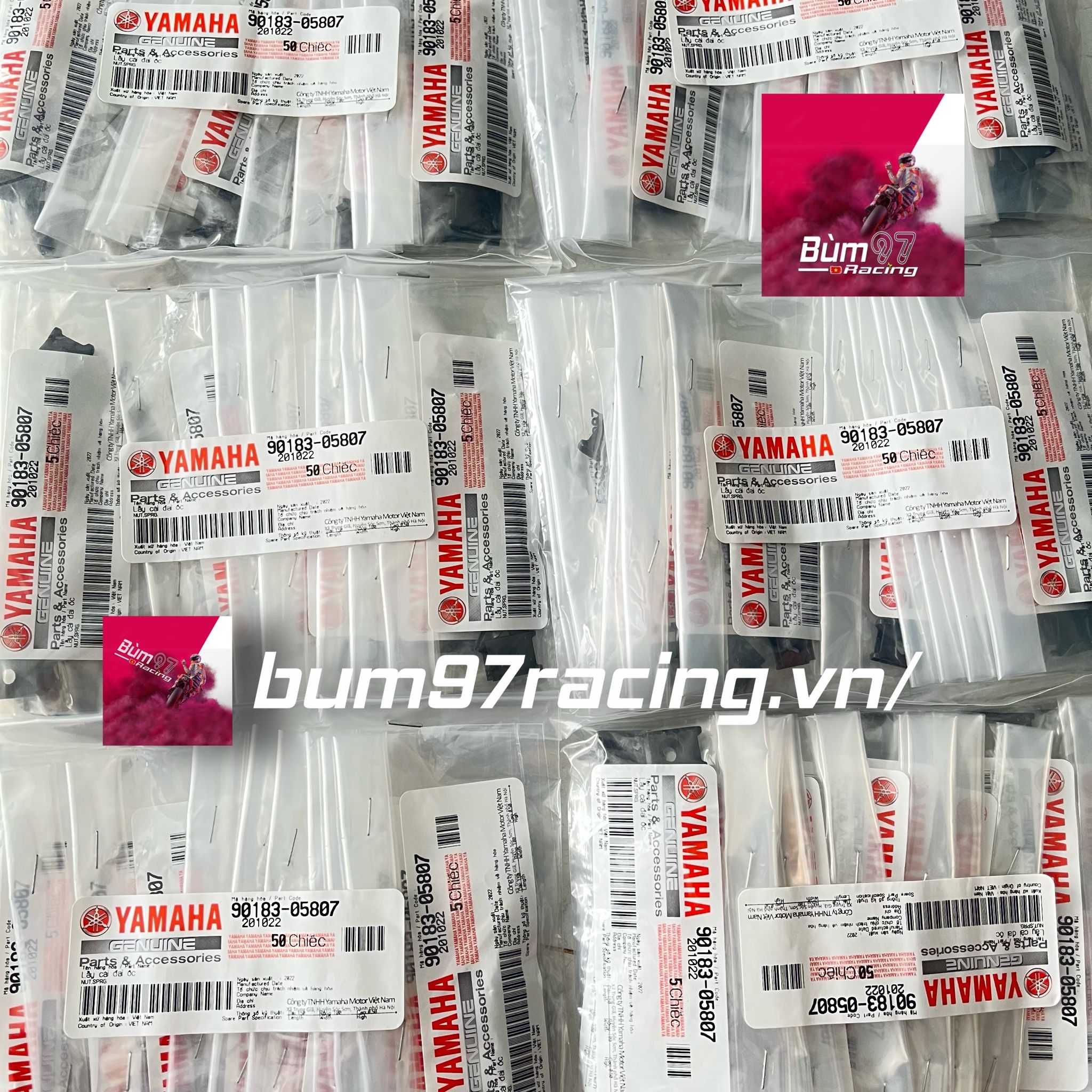 Bát Kẹp YAMAHA chính hãng – Bùm 97 Racing | Bùm TV