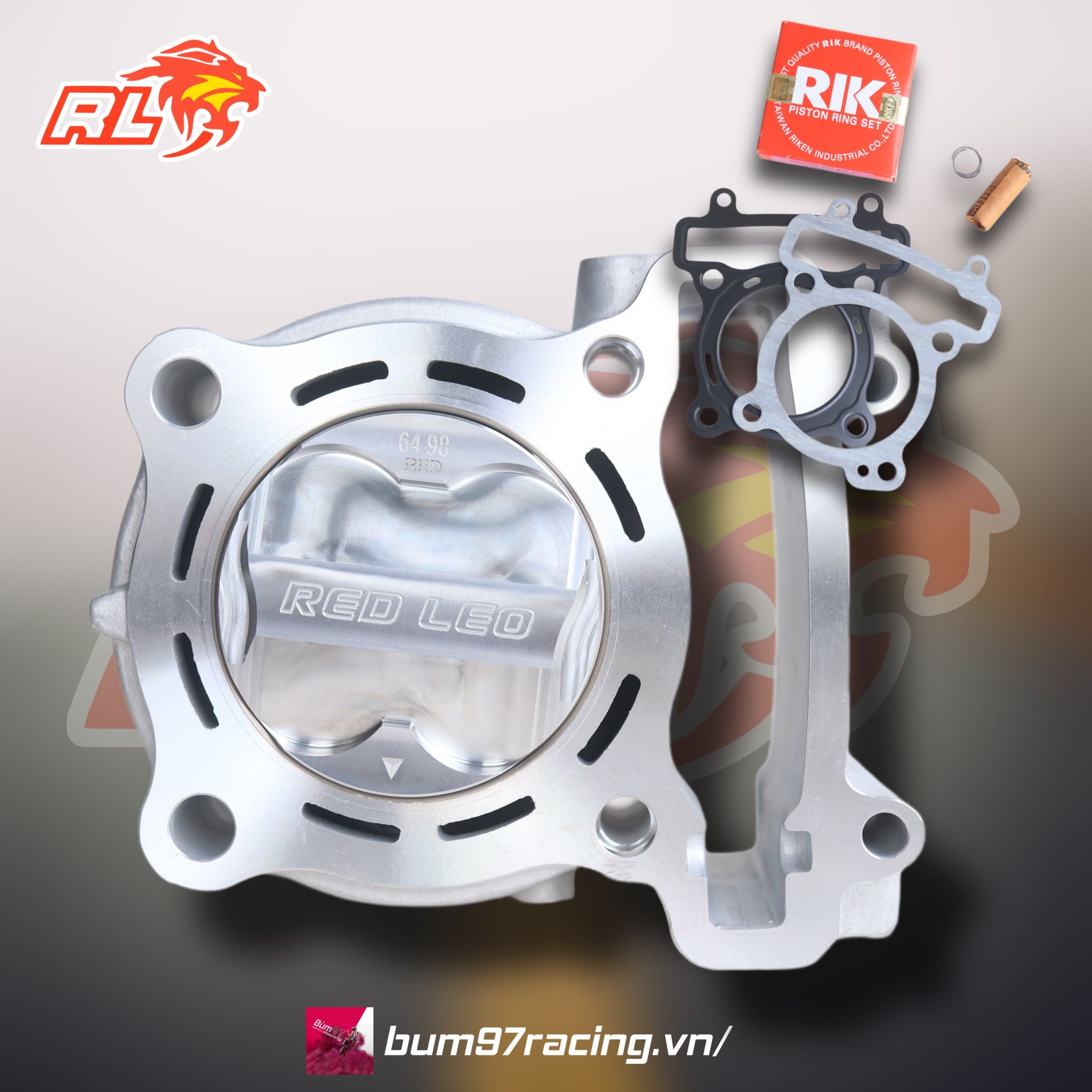 Lòng REDLEO 65mm ZZ Phổ Thông - EXCITER – Bùm 97 Racing | Bùm TV