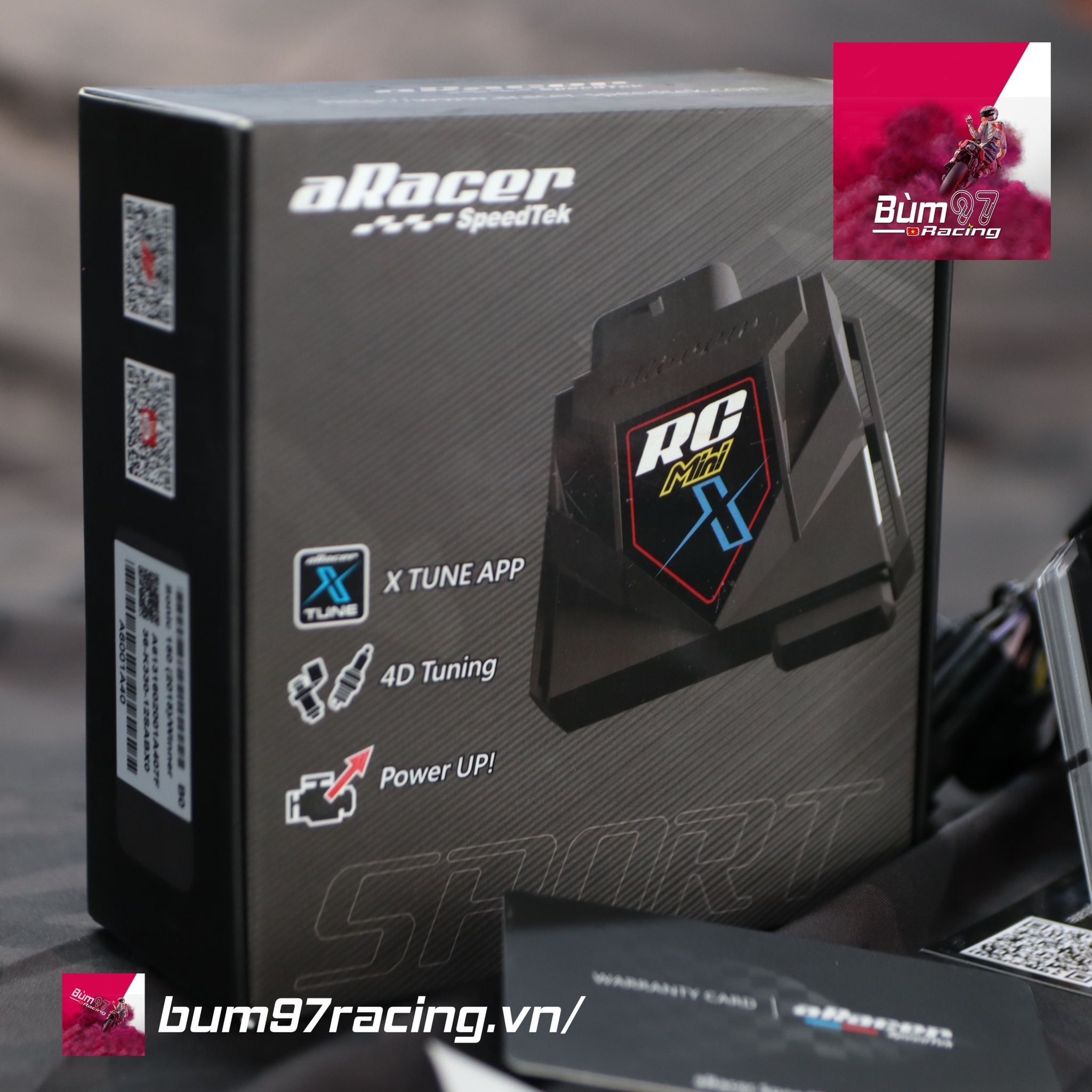 ECU ARACER RC MINI X – WIFI CONNECTION TUNING – Bùm 97 Racing | Bùm TV