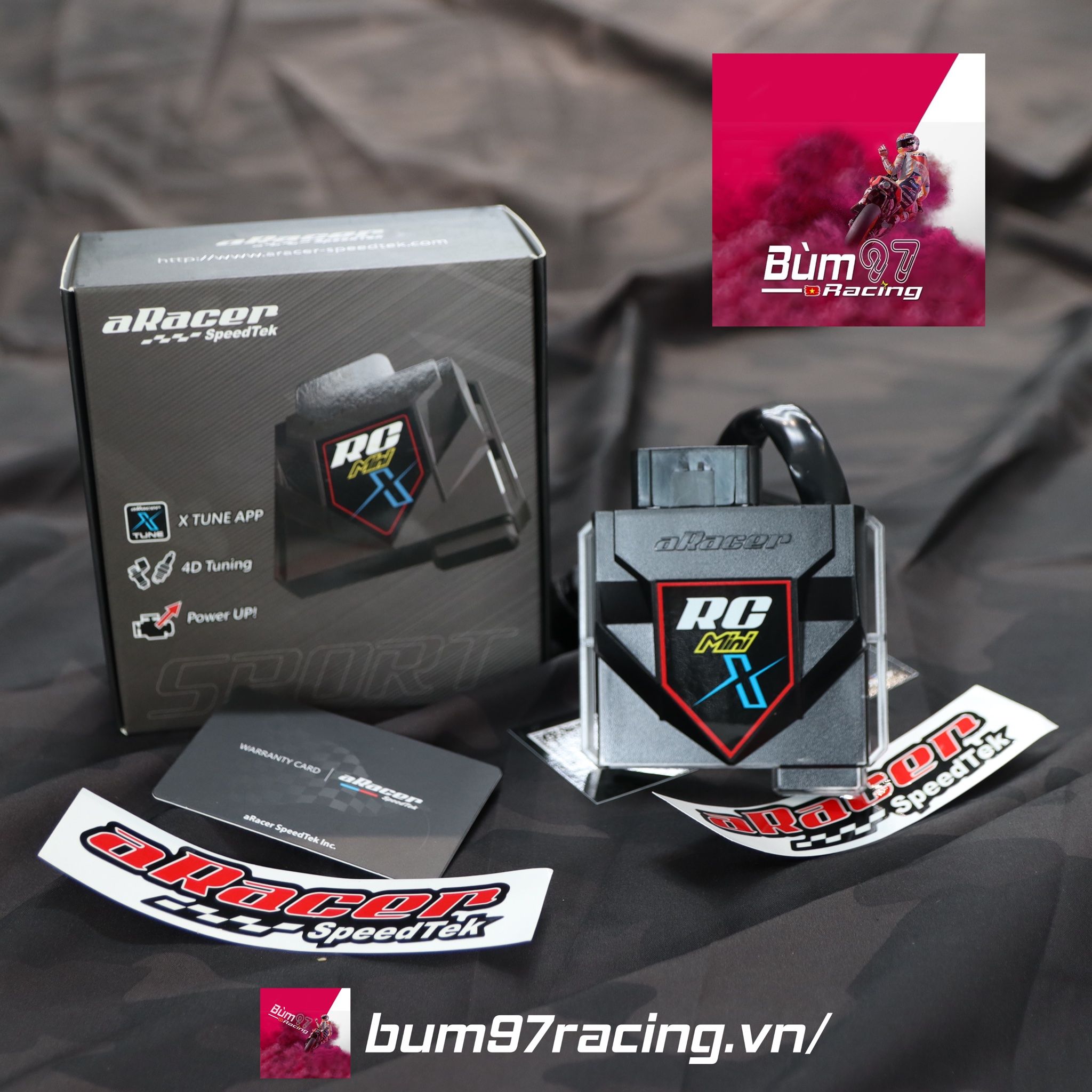 ECU ARACER RC MINI X – WIFI CONNECTION TUNING – Bùm 97 Racing | Bùm TV