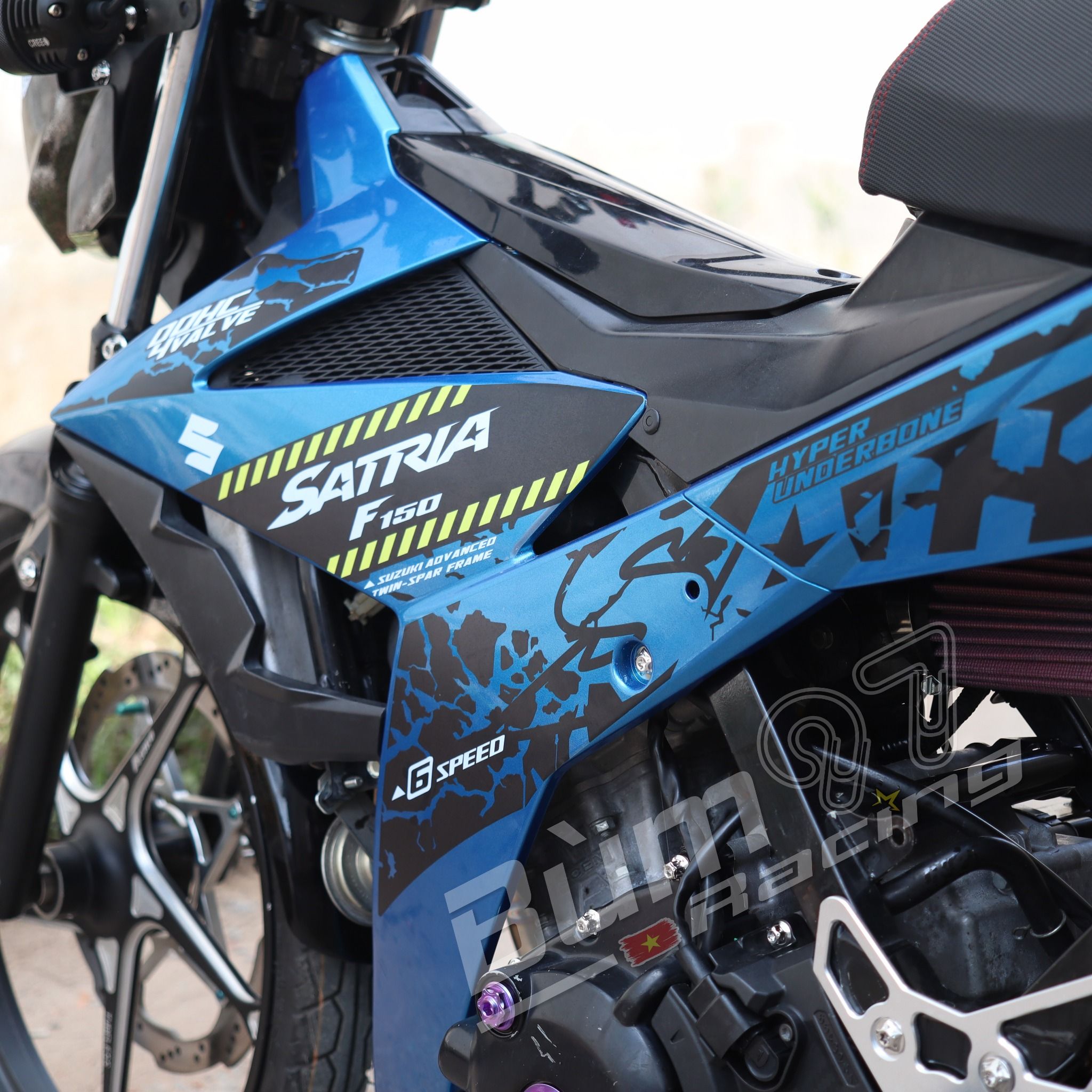 Satria Kiểng Đẹp ( Mẫu Tham Khảo ) – Bùm 97 Racing | Bùm TV