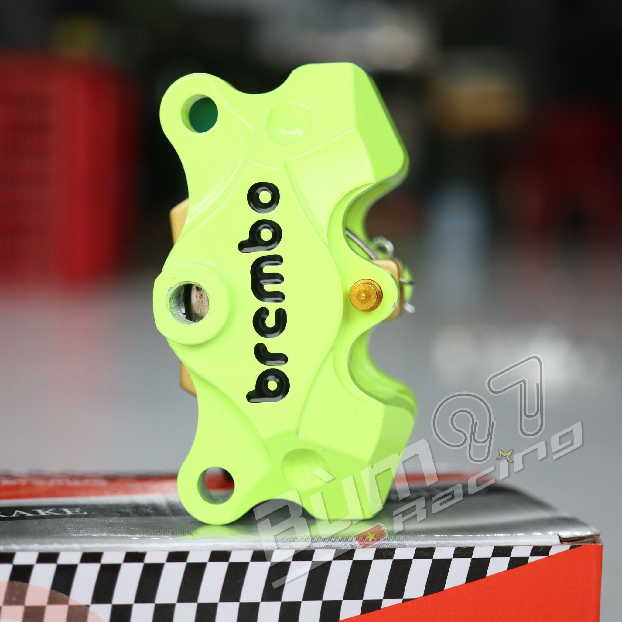 Heo Brembo Cnc 2 pis - Xanh Lá – Bùm 97 Racing | Bùm TV