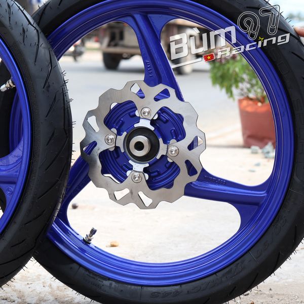 Set Mâm SP399 1.6-1.85 (Sơn Màu Theo Yêu Cầu) + Vỏ PIRELLI