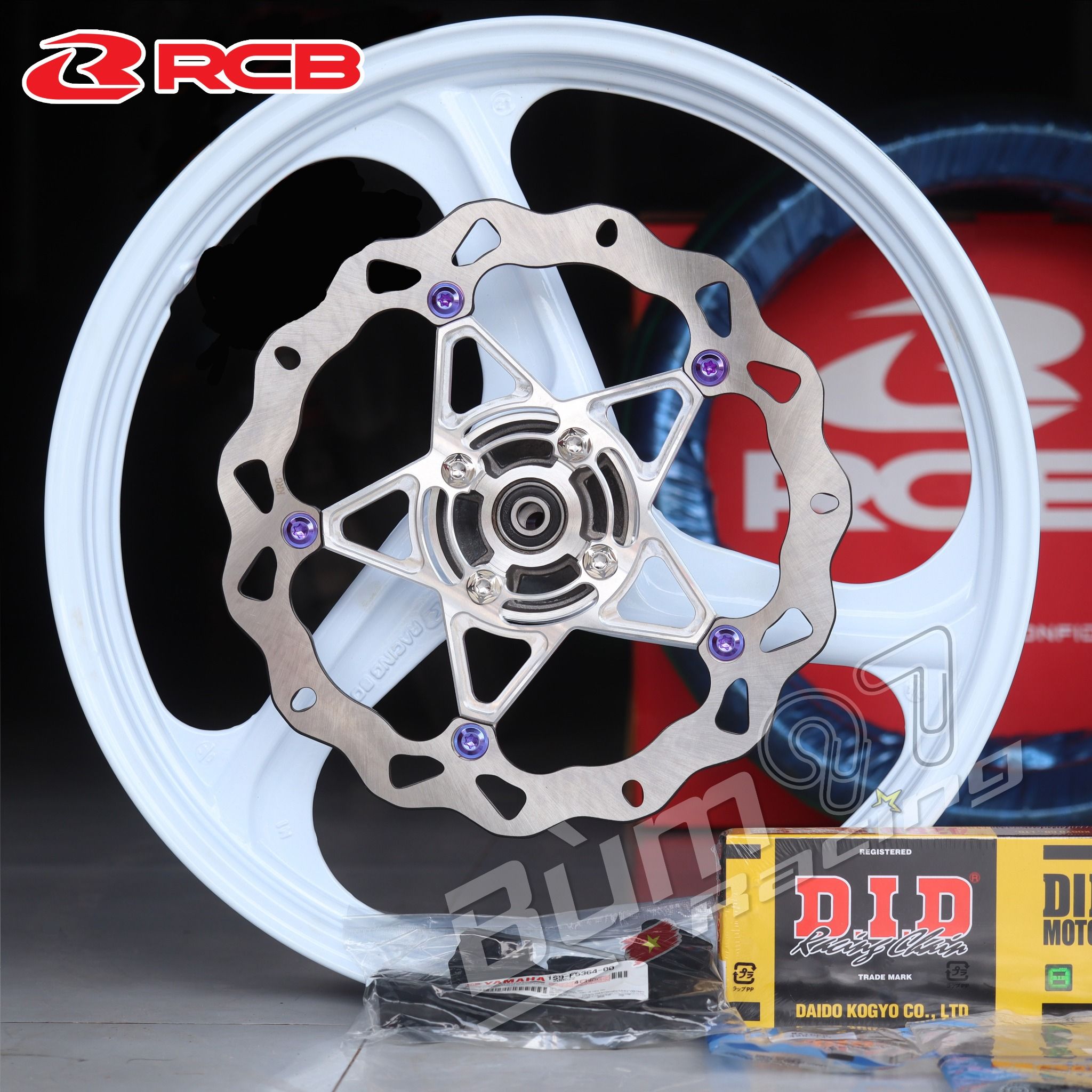 Set Mâm RCB SP399 1.6-1.85 Cho Satria | Vỏ Michelin Moto GP – Bùm 97 ...