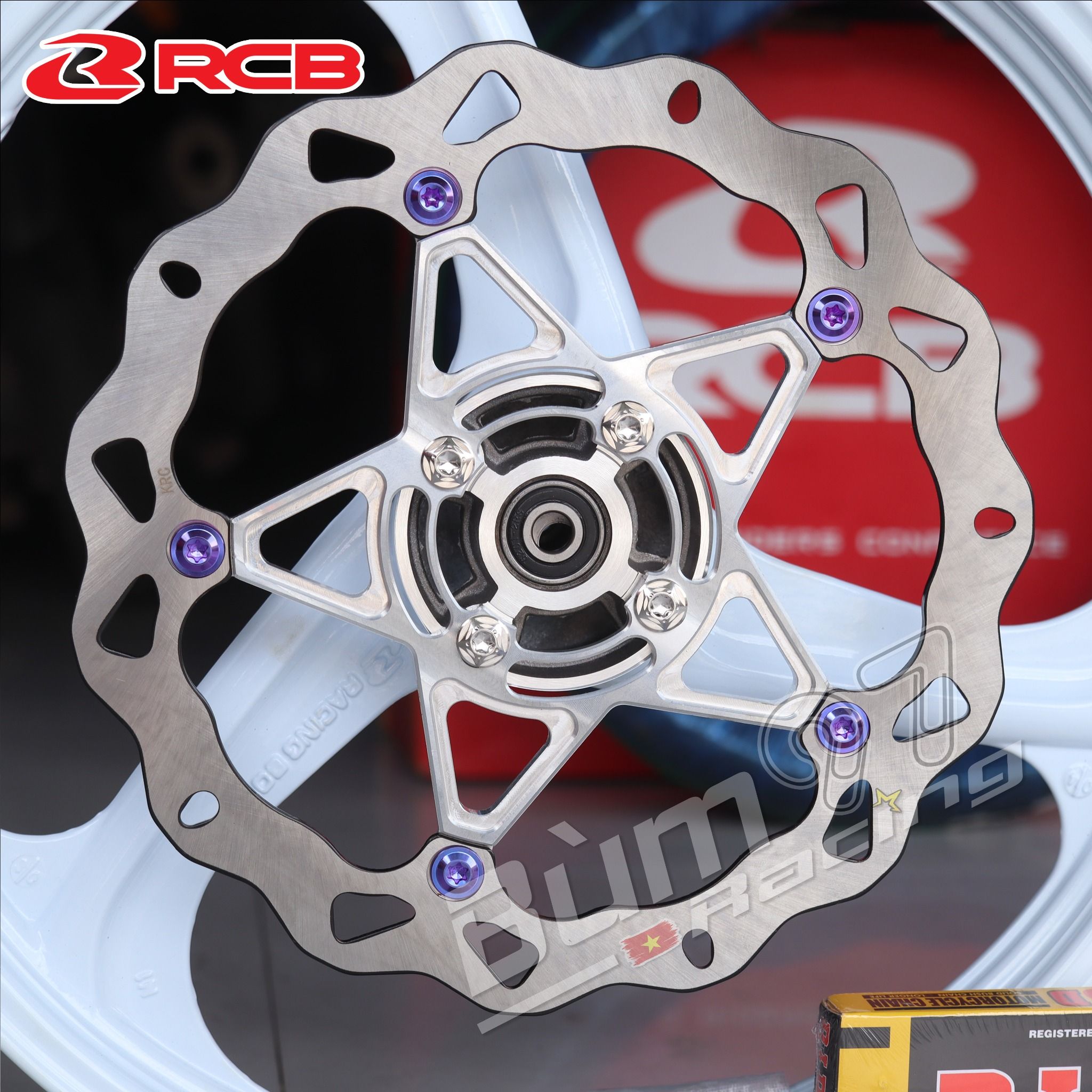 Set Mâm RCB SP399 1.6-1.85 Cho Satria | Vỏ Michelin Moto GP – Bùm 97 ...