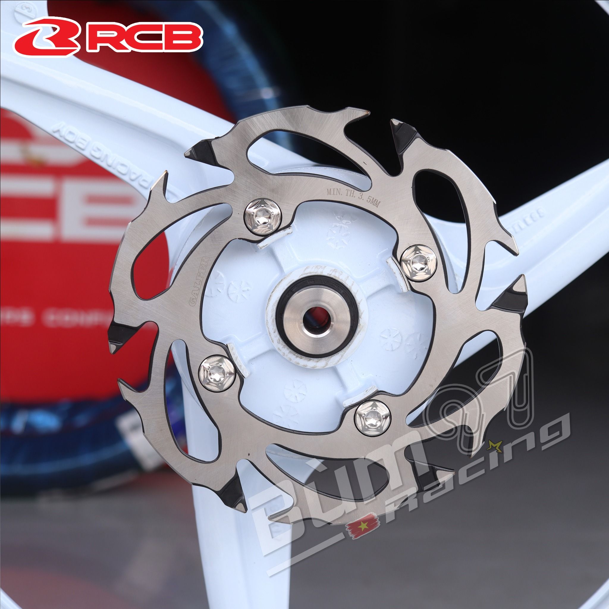 Set Mâm RCB SP399 1.6-1.85 Cho Satria | Vỏ Michelin Moto GP – Bùm 97 ...