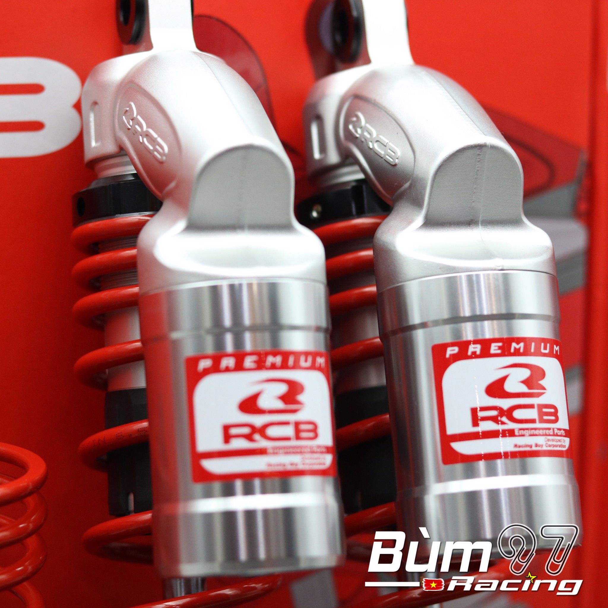 Phuộc RCB VS SIRIUS ĐỎ 275mm tăng chỉnh chân phuộc – Bùm 97 Racing | Bùm TV