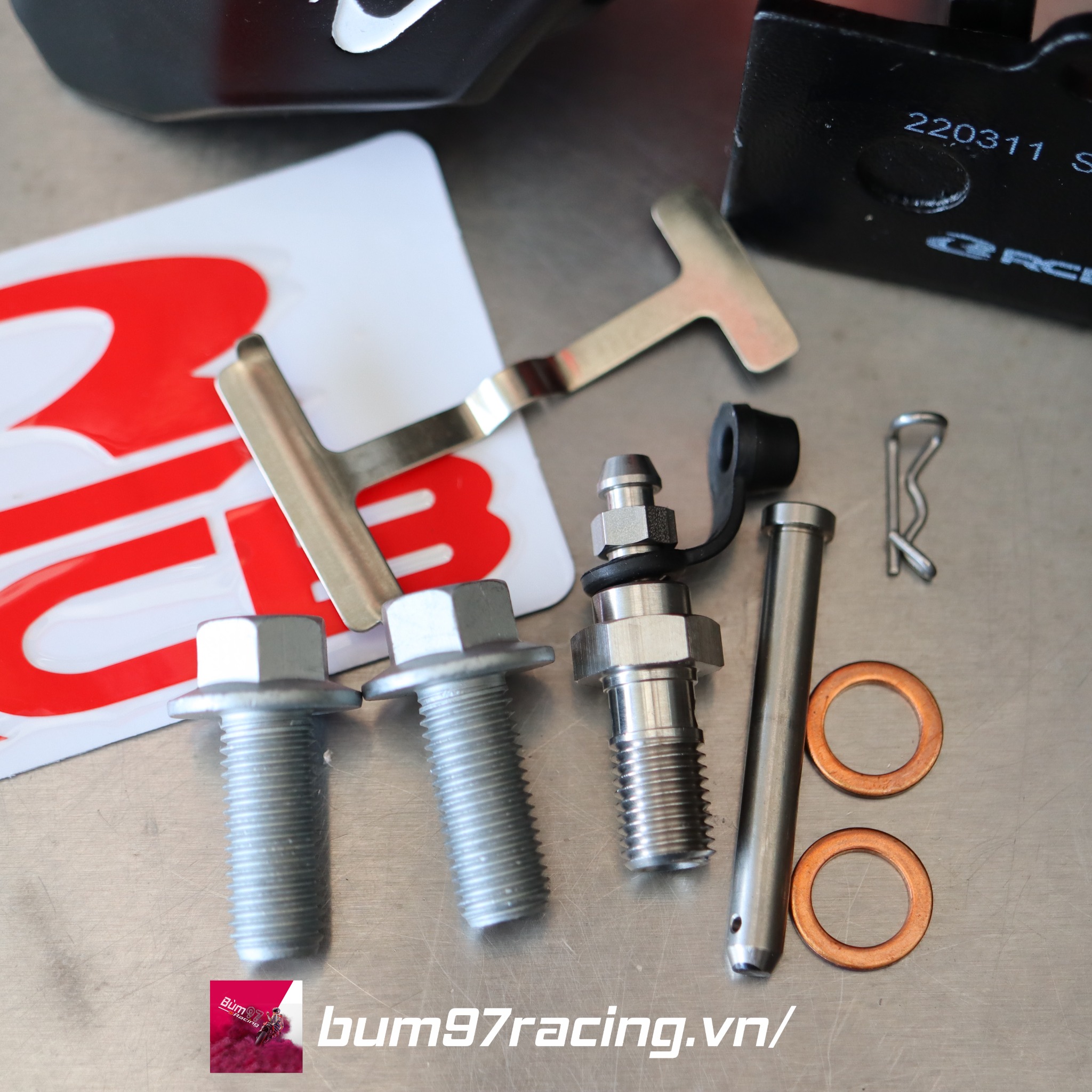 Heo RCB R1 4PIS - R1 Series Brake Caliper