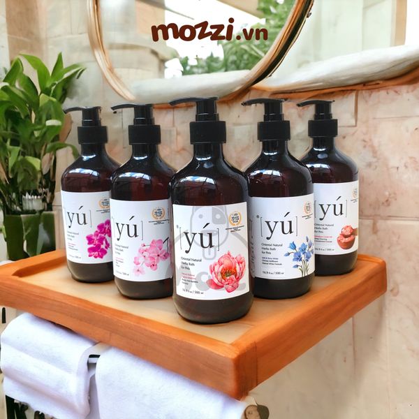 [Chai 400ml] Sữa tắm Yú thơm lâu cho chó mèo – Mozzi Pet Shop
