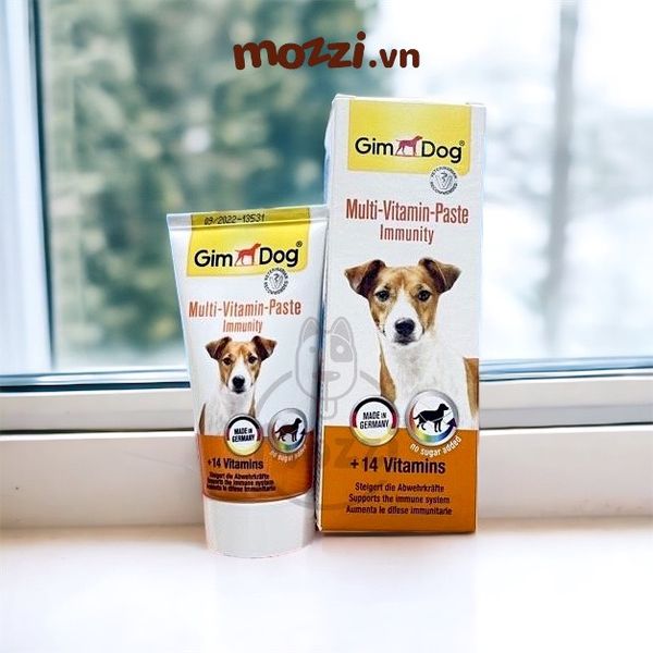 GimDog gel dinh dưỡng bổ sung vitamin cho chó – Mozzi Pet Shop