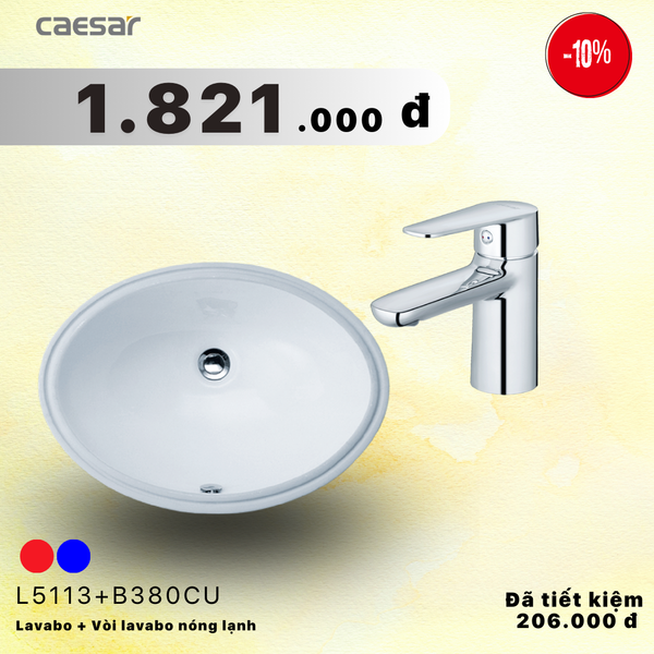 Khuyến mãi Lavabo - Vòi – Caesar Eshop