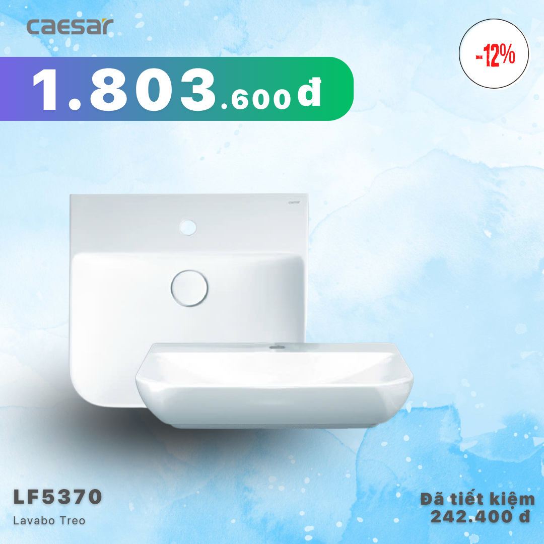 Lavabo treo tường - LF5370 – Caesar Eshop