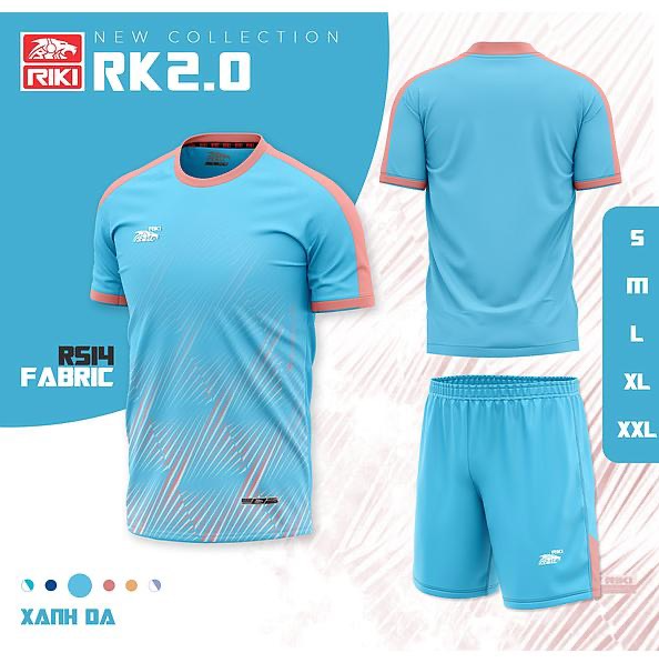 Quần áo đá banh không logo Riki RK2.0 – TSPORT.VN