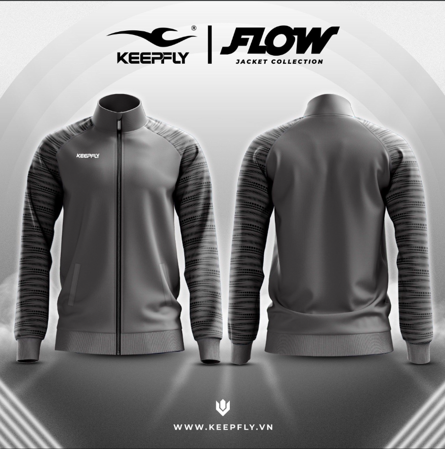 Áo khoác thể thao Keep & fly Flow phù hợp cho nam và nữ – TSPORT.VN
