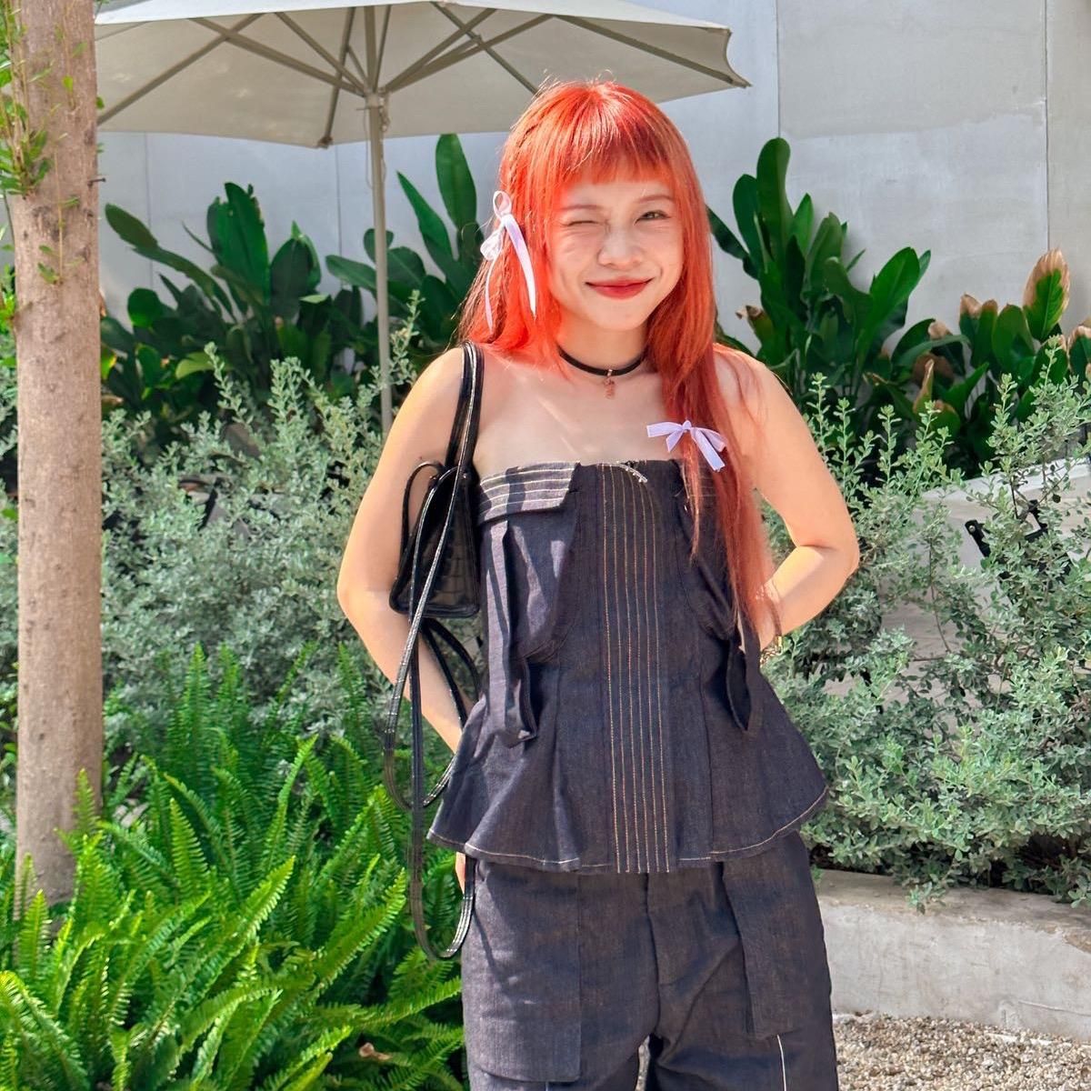 Denim Zipper Tube Top – Remmus